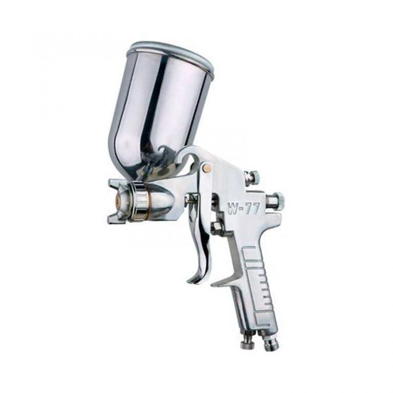 PISTOLA AEROGRAFO VASO LATERAL 400CC MG WUFU R:W-77G - Deposito San Carlos Ferreteria